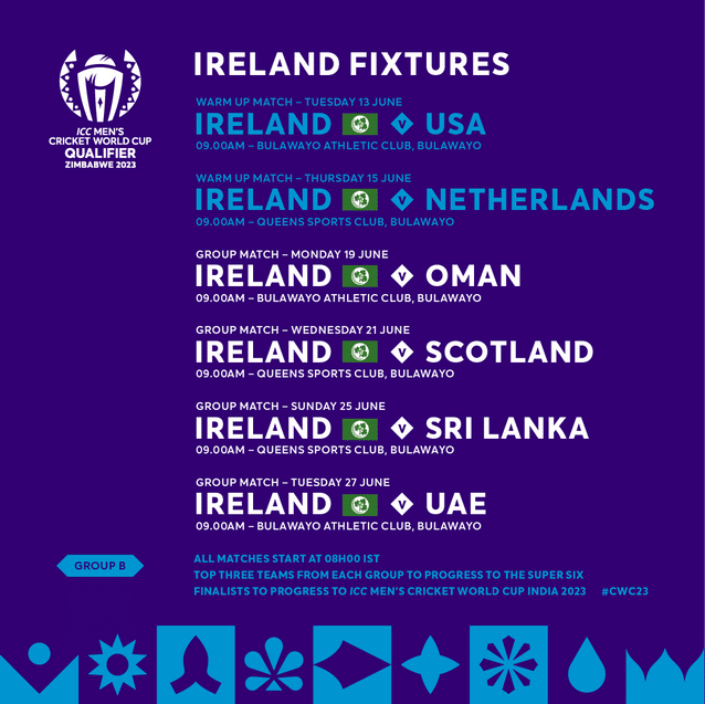 Squad named for Qualifier - Cricket Ireland