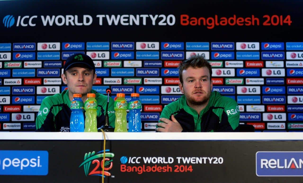 Porterfield and Stirling Press Conference - Cricket Ireland