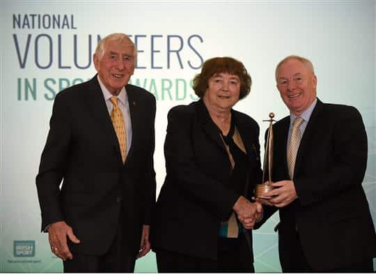 Mary Sharp honoured at Volunteers in Sport Awards - Cricket Ireland