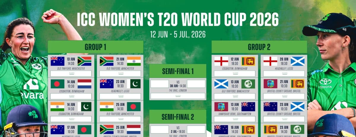 Free Wall Planner - Cricket Ireland